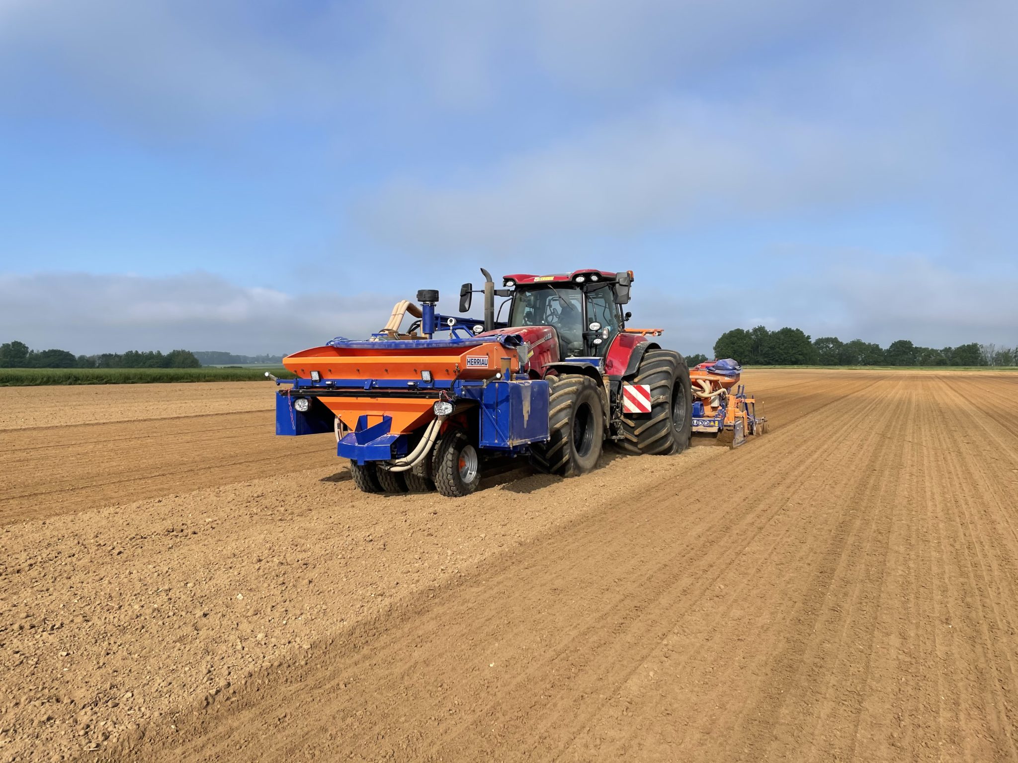 Vidéo des semis de pois 2021 par AgriBike62 - Cousin Agricole